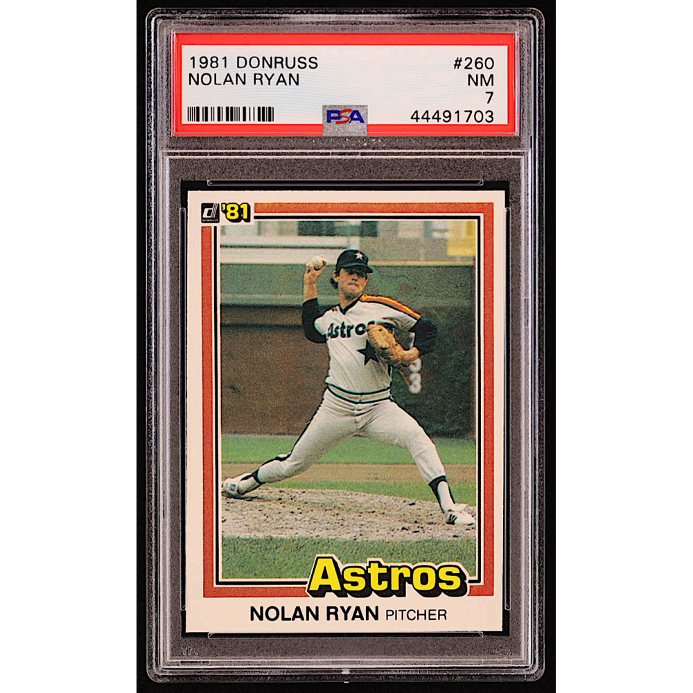 Nolan Ryan 1981 Donruss #260 (psa 7) | Pristine Auction