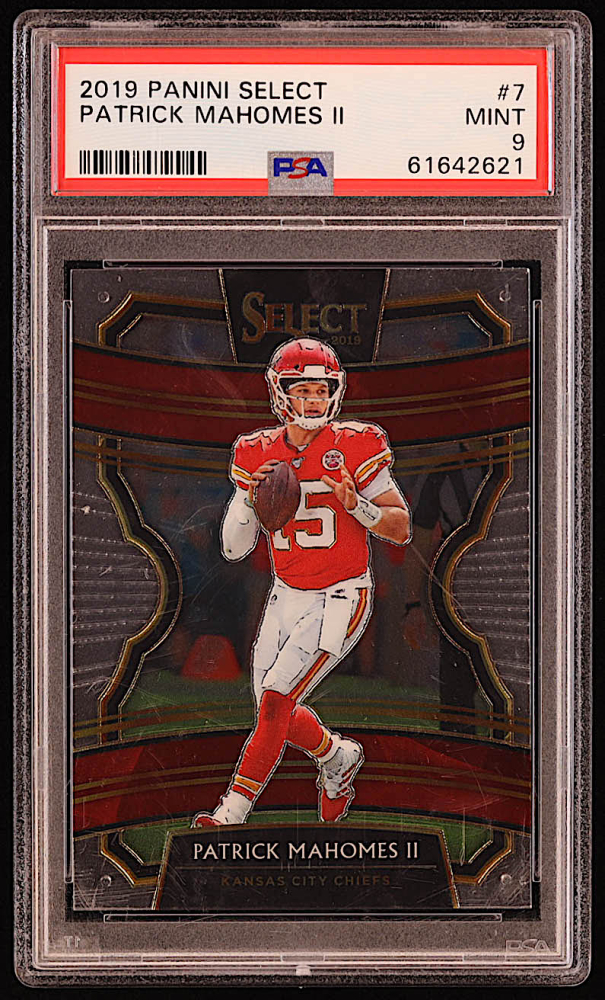 Patrick Mahomes II 2019 Select #7 (PSA 9) | Pristine Auction