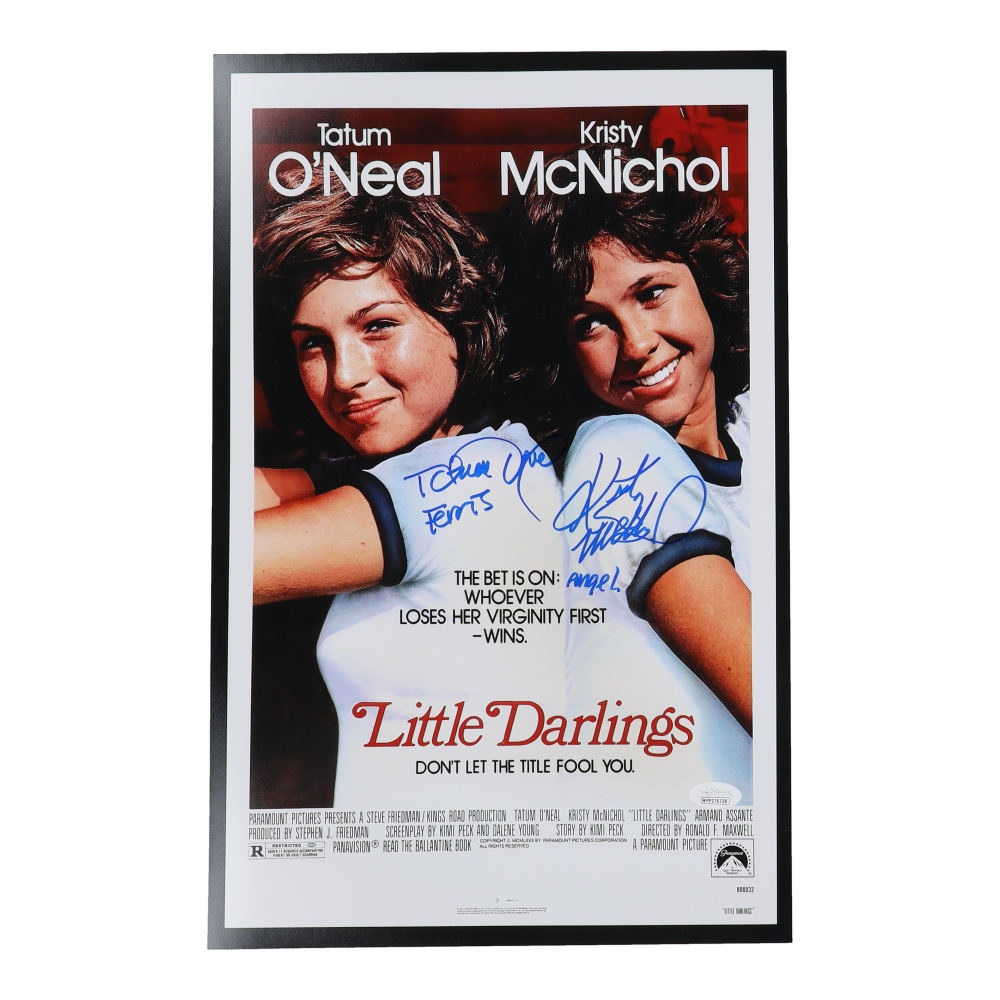 Kristy McNichol & Tatum O'Neal Signed "Little Darlings" 11x17 Photo ...