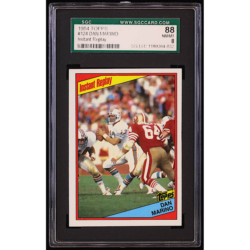 Dan Marino 1984 Topps #124 IR (SGC 8) | Pristine Auction