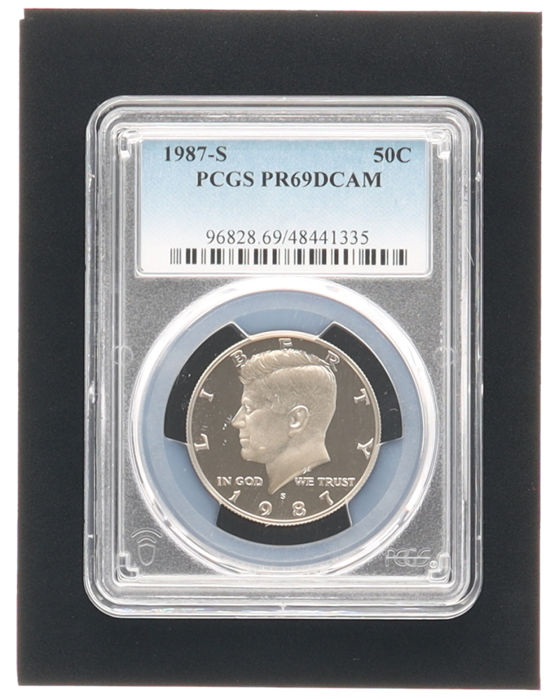 1987-S Proof Kennedy Half Dollar (PCGS PR69DCAM) | Pristine Auction