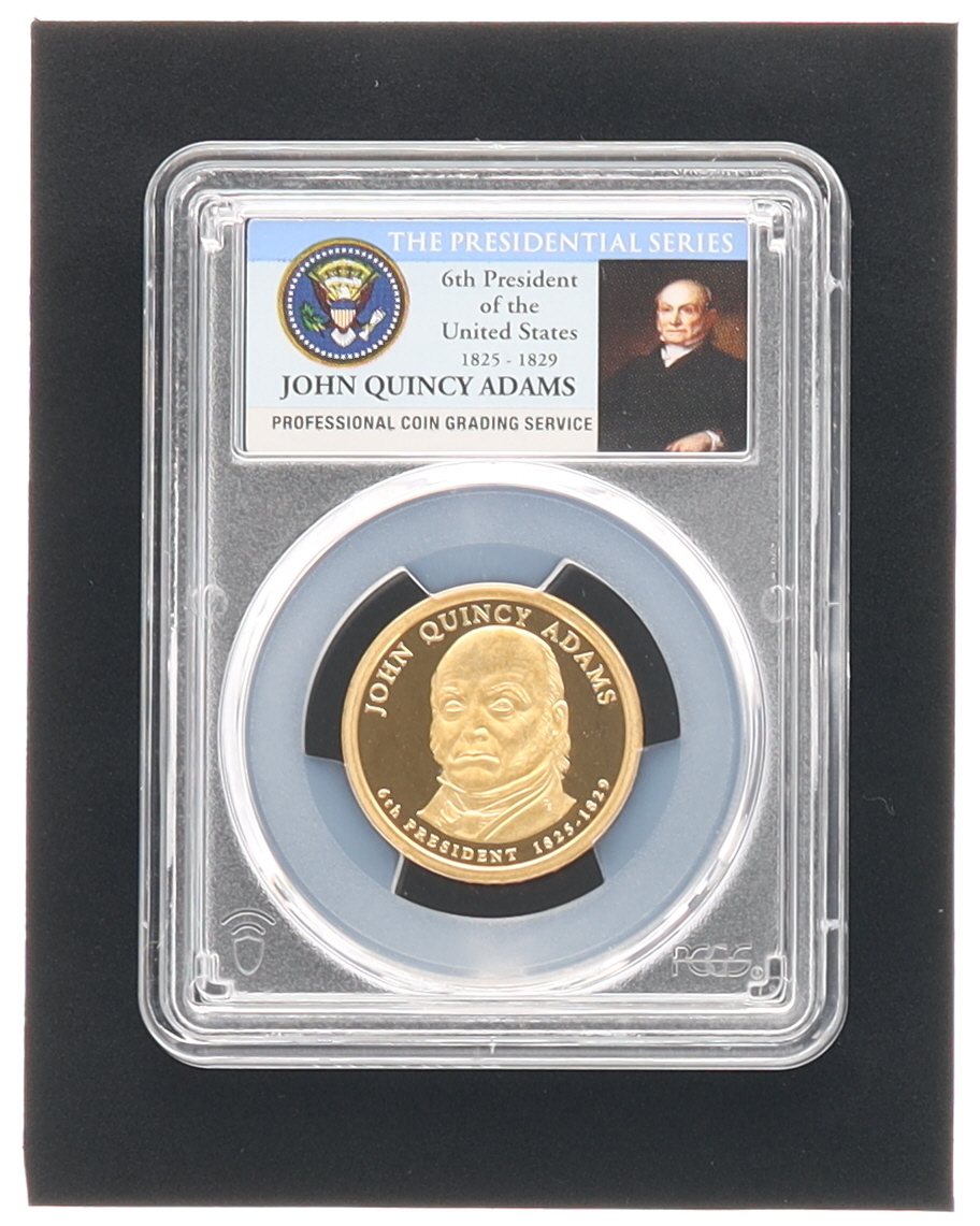 2008-S U.S. Presidential Proof $1 Coin - John Quincy Adams 6th ...