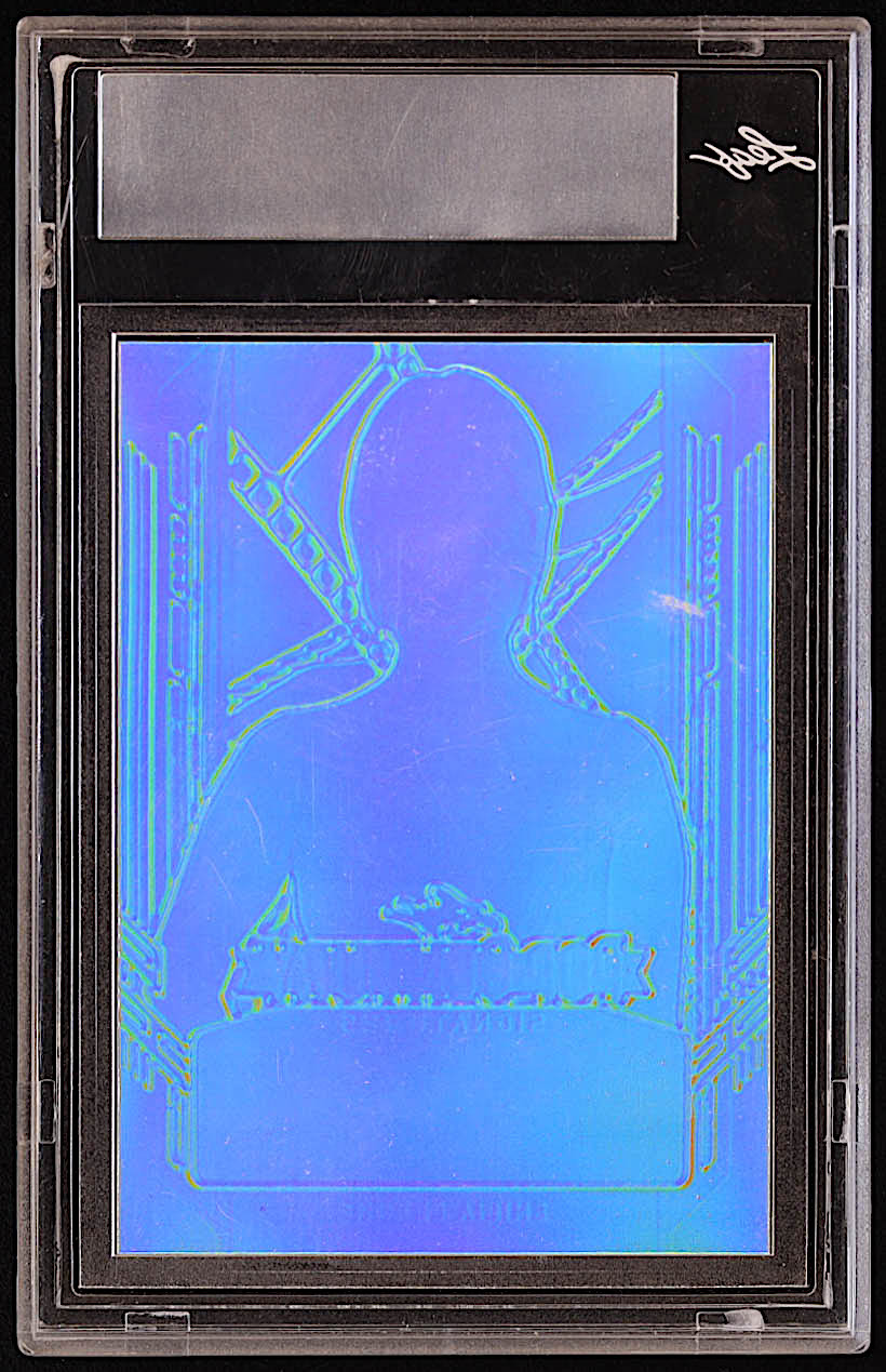 Emilia Clarke 2021 Leaf Metal Pop Century Autographs Prismatic Silver ...