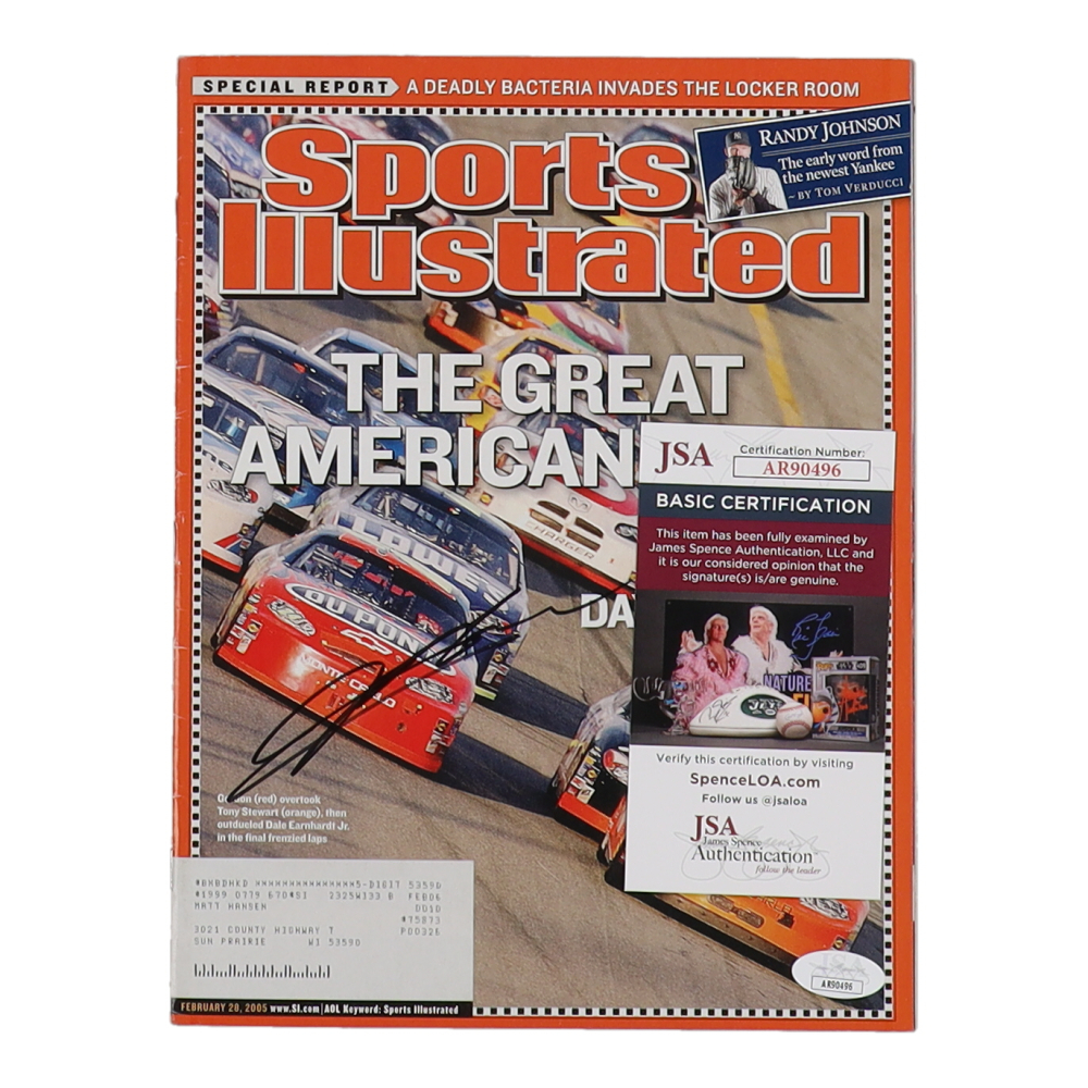 Jeff Gordon Signed 2005 Sports Illustrated Magazine (JSA) | Pristine ...
