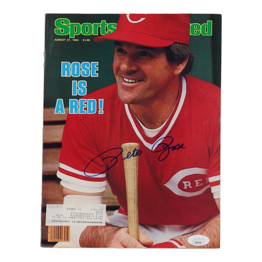 Pete Rose Signed 1984 Sports Illustrated Magazine (JSA) | Pristine Auction