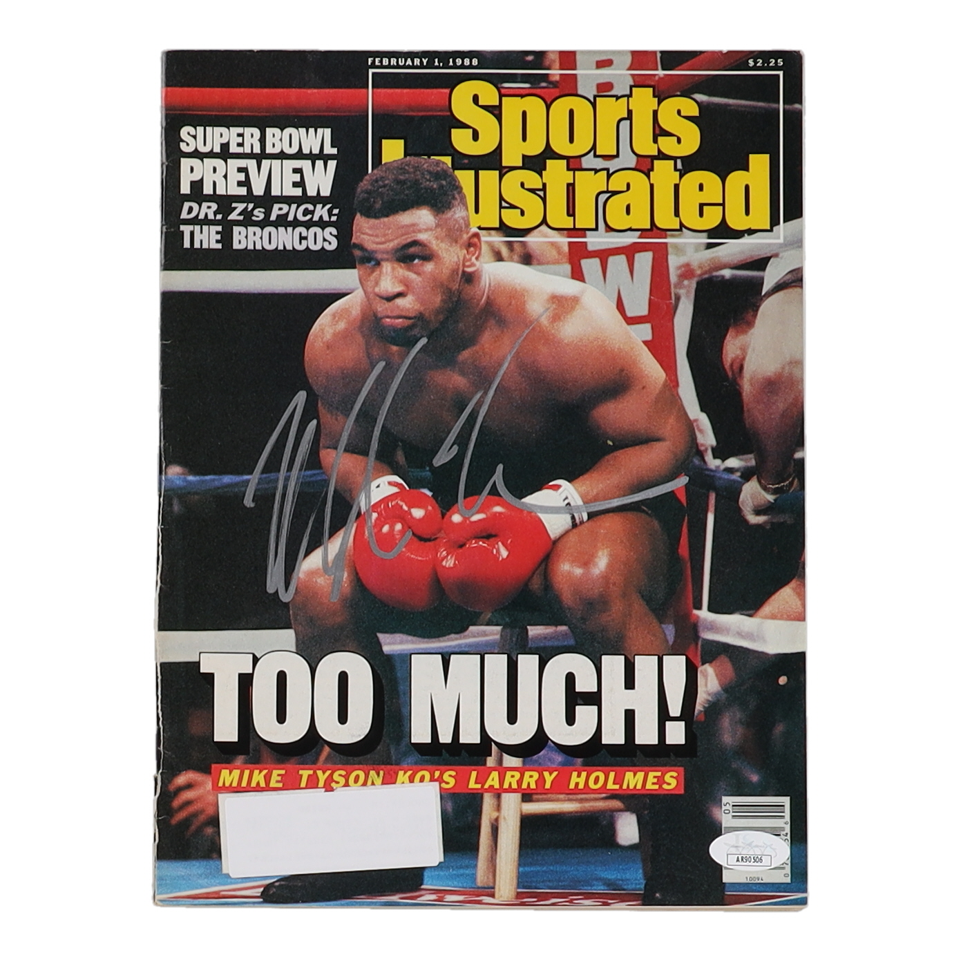 Mike Tyson Signed 1988 Sports Illustrated Magazine (JSA) | Pristine Auction
