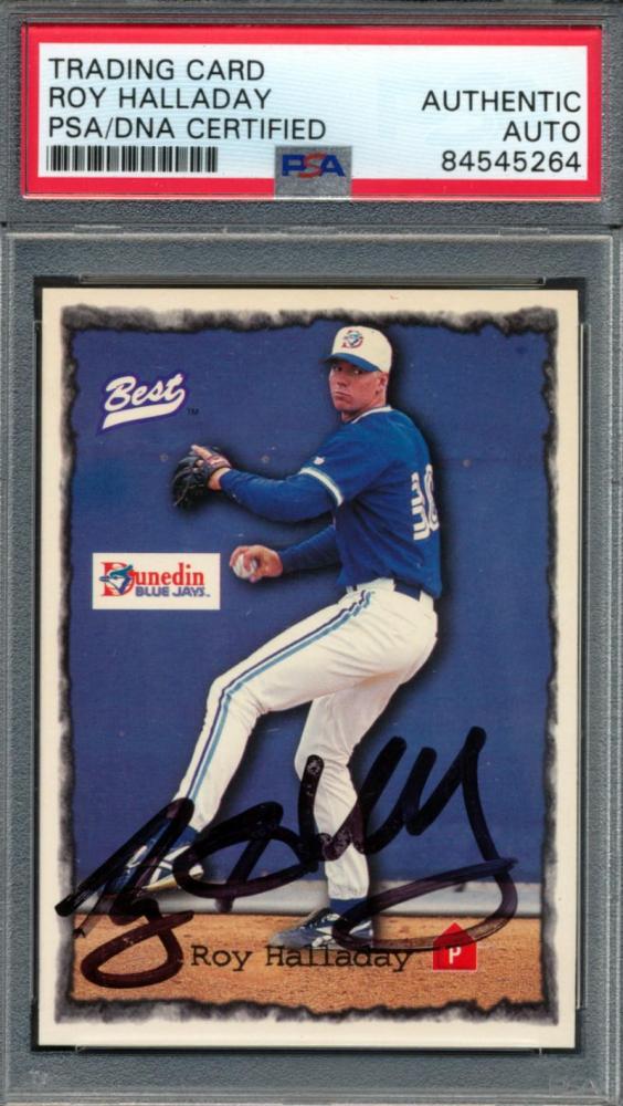 Roy Halladay Signed 1997 Best #15 (PSA) | Pristine Auction