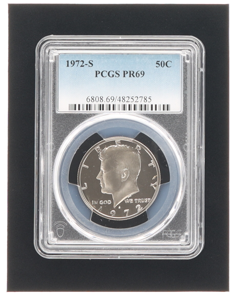 1972-S Proof Kennedy Half Dollar (PCGS PR69) | Pristine Auction