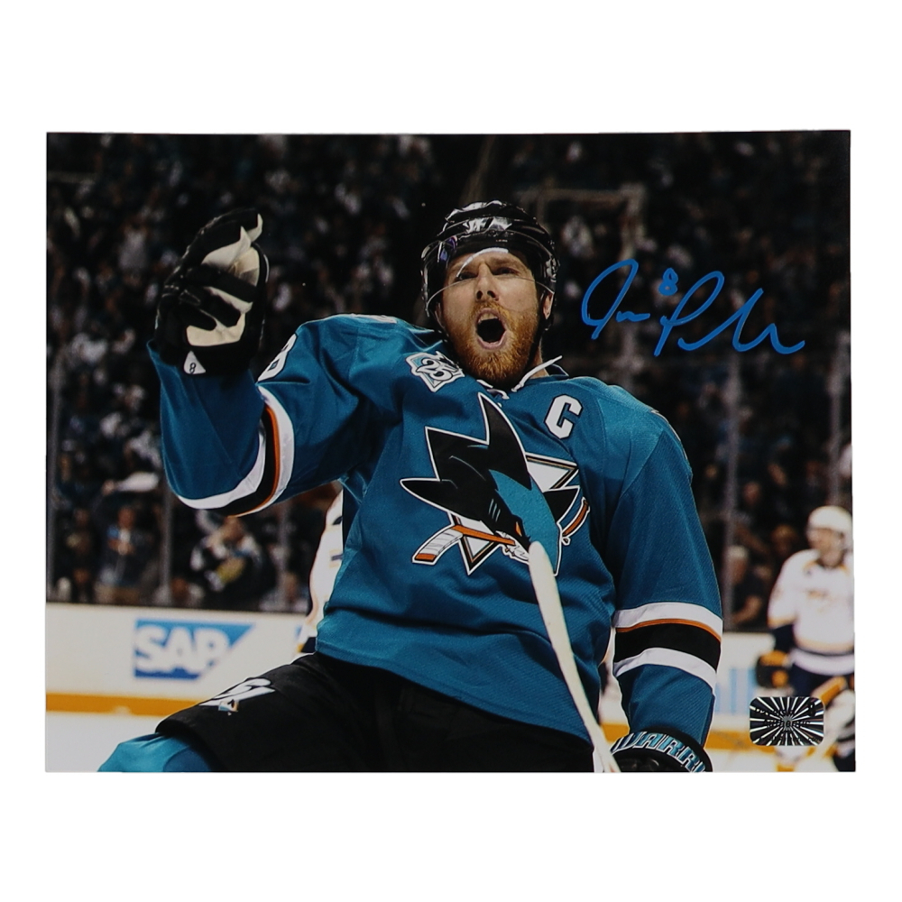 Joe Pavelski Signed Sharks 8x10 Photo (Pavelski) | Pristine Auction