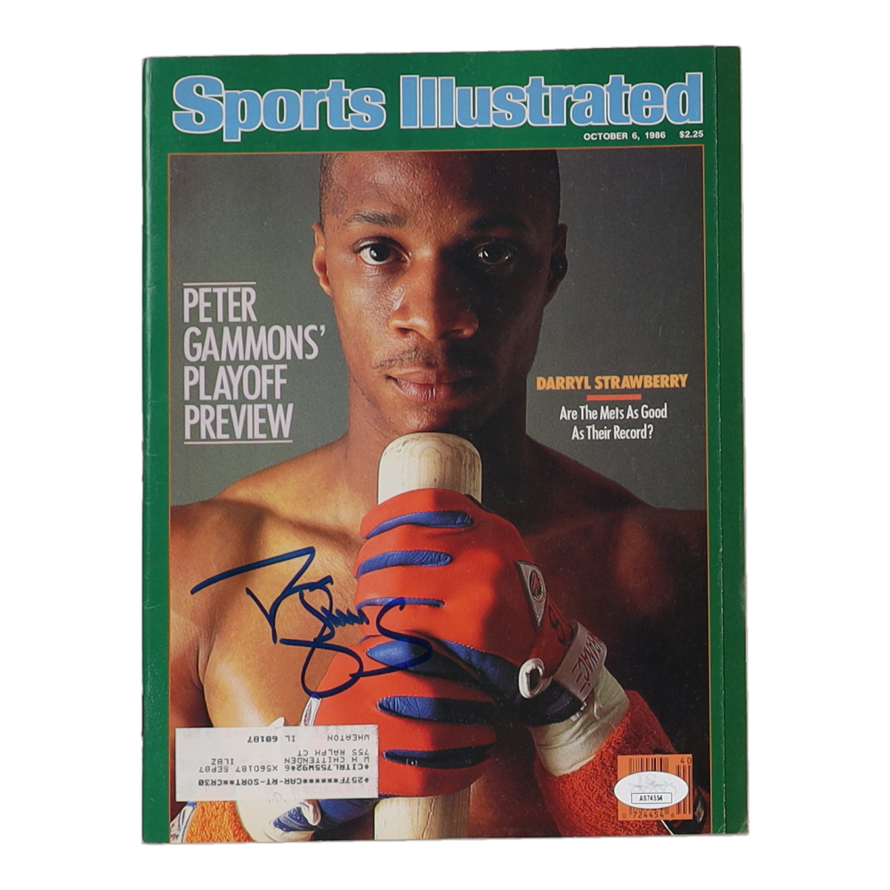 Darryl Strawberry Signed 1986 "Sports Illustrated" Magazine (JSA) | Pristine Auction