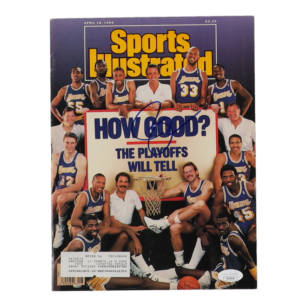 Pat Riley Signed 1988 Sports Illustrated Magazine (JSA) | Pristine Auction