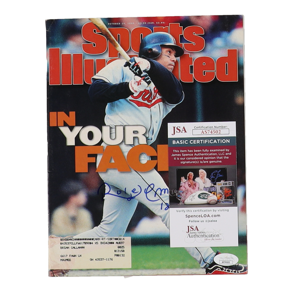 Roberto Alomar Signed 1996 "Sports Illustrated" Magazine (JSA) | Pristine Auction