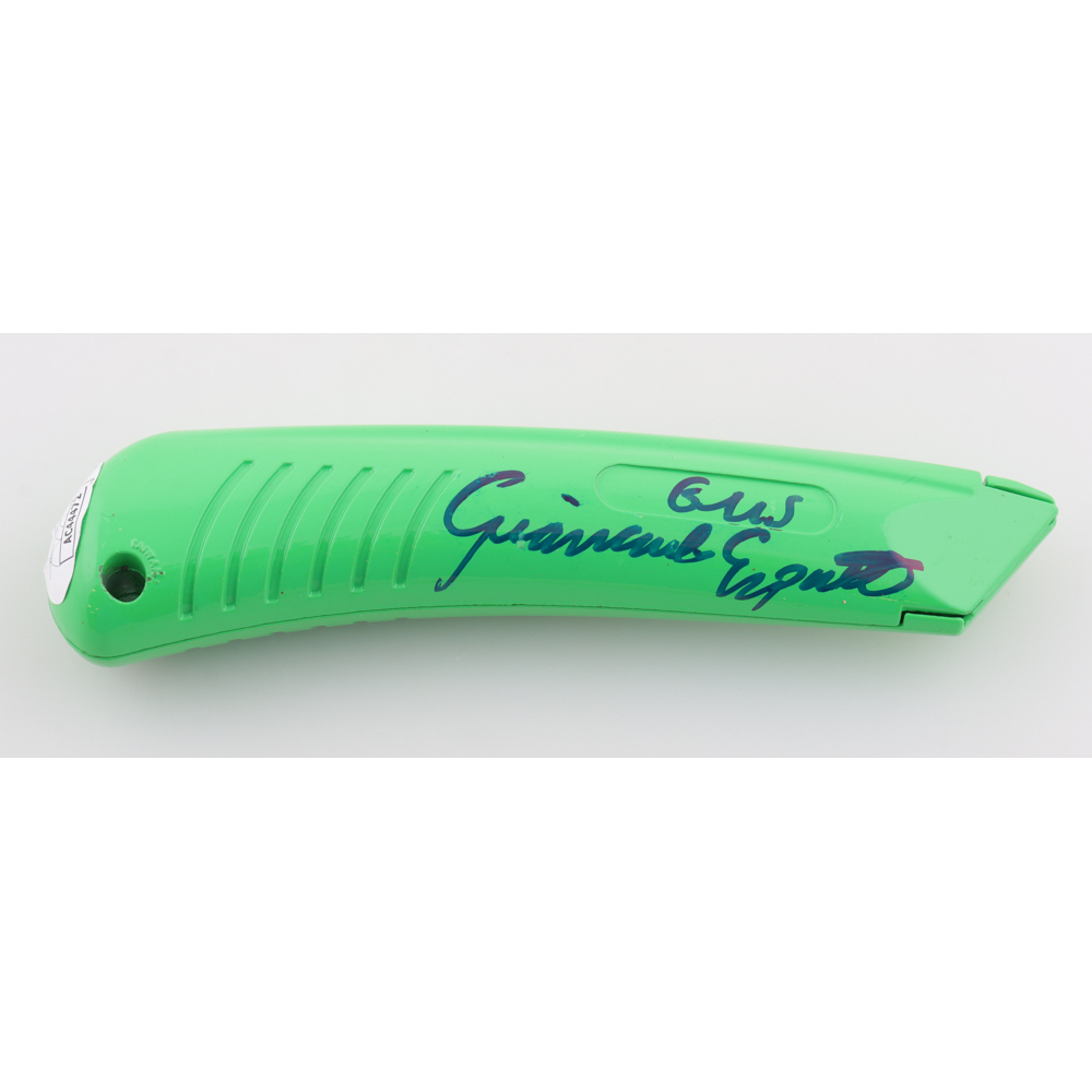 Giancarlo Esposito Signed "Breaking Bad" Box Cutter Inscribed "Gus ...
