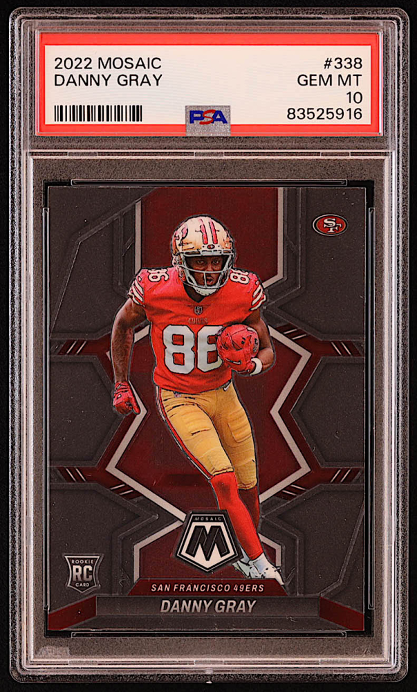 Danny Gray 2022 Panini Mosaic #338 RC (PSA 10) | Pristine Auction