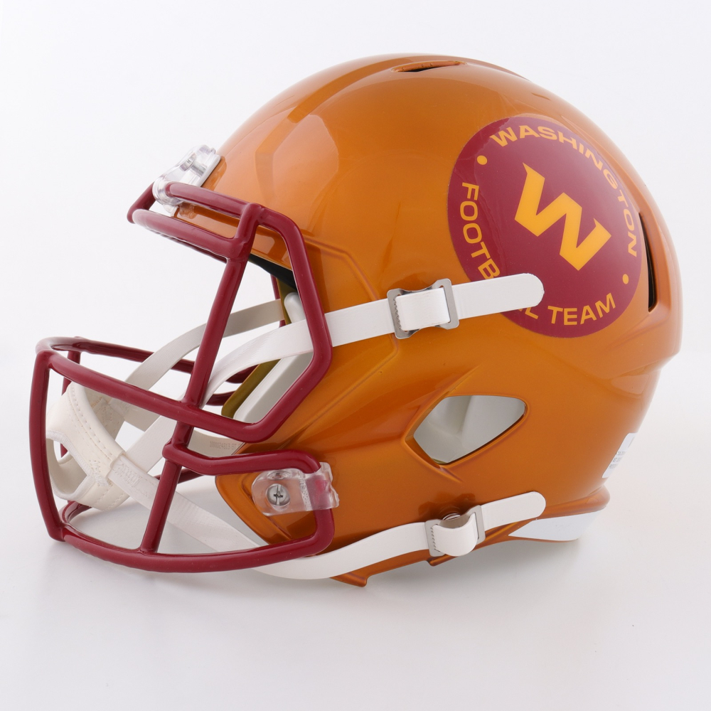 Sam Howell Signed Washington Football Team Full-Size Flash Alternate ...