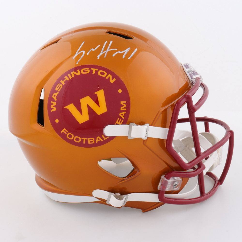Sam Howell Signed Washington Football Team Full-Size Flash Alternate ...