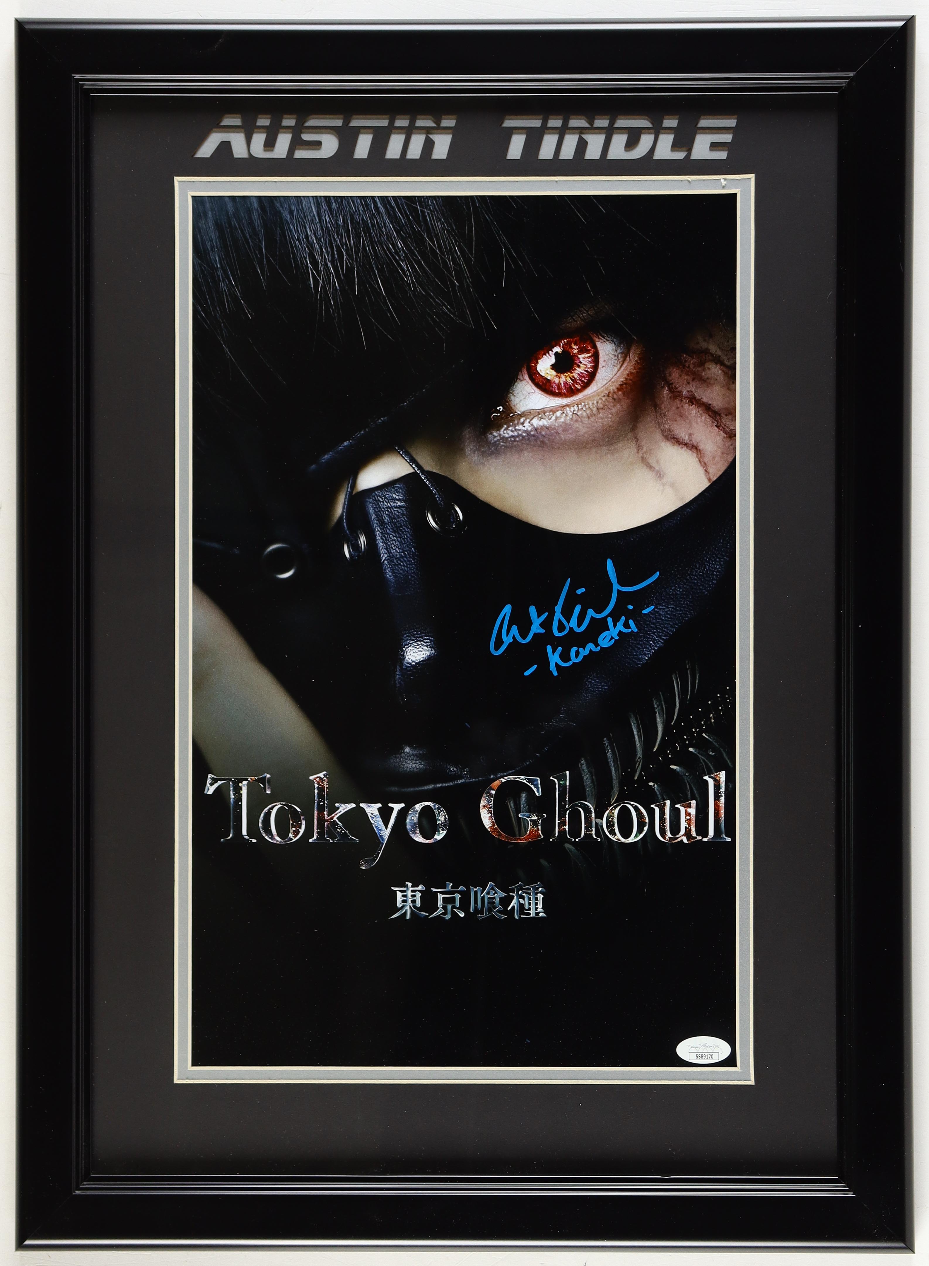 Austin Tindle Signed "Tokyo Ghoul" Custom Framed Photo Inscribed ...