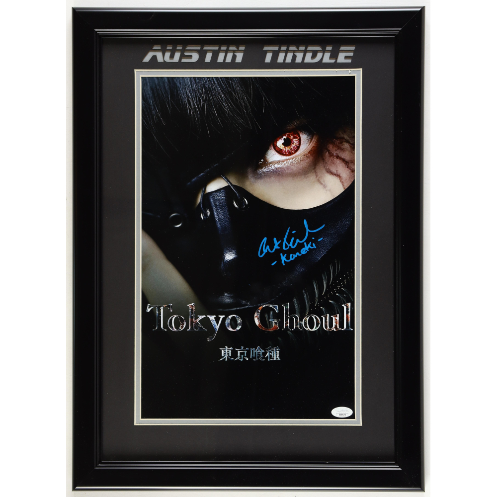 Austin Tindle Signed "Tokyo Ghoul" Custom Framed Photo Inscribed ...