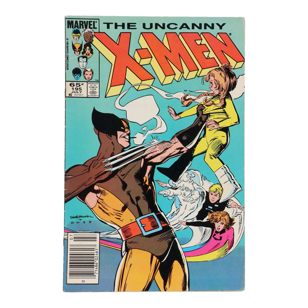 1985 "Uncanny X-Men" Issue #195 Marvel Comic Book | Pristine Auction
