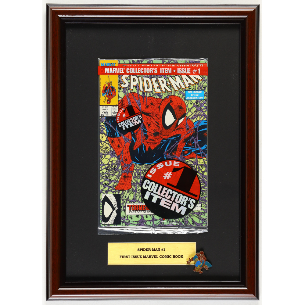 Marvel Comics "Spiderman: Torment" First Issue Custom Framed Comic Book ...