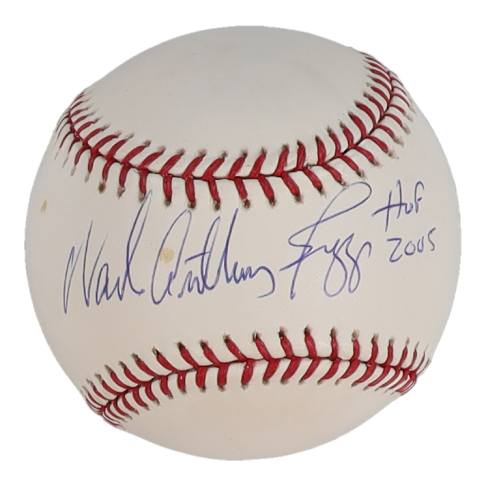 Wade Anthony Boggs Signed OML Baseball Inscribed "HOF 2005" (AIV) | Pristine Auction