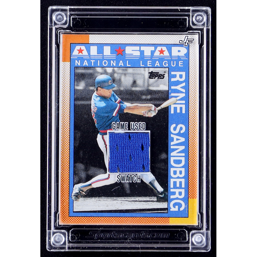 Ryne Sandberg 2022 Jersey Fusion Game Used Swatch #RS90 | Pristine Auction