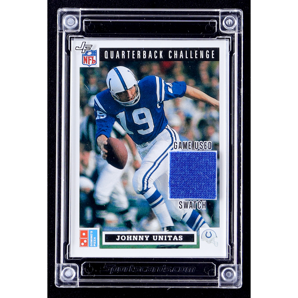 Johnny Unitas 2022 Jersey Fusion Game Used Swatch #JU71 | Pristine Auction