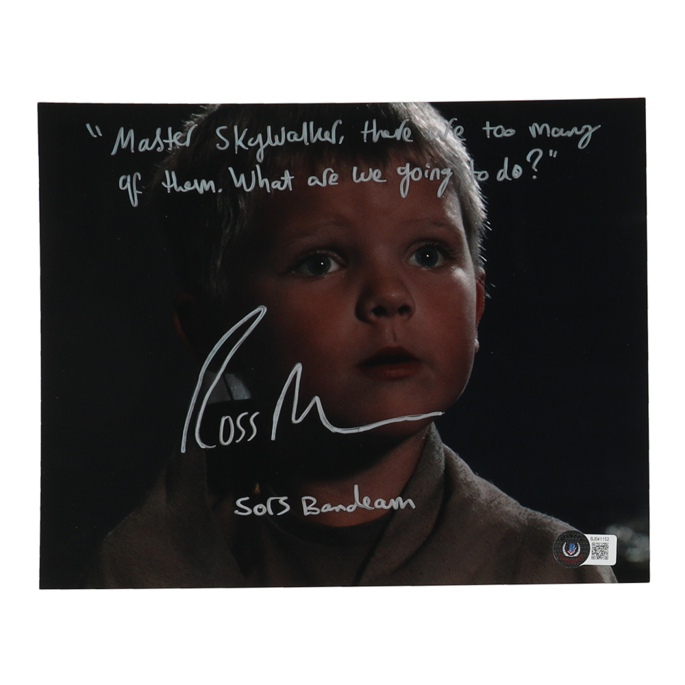 Ross Beadman Signed "Star Wars" 8x10 Photo With Extensive Inscription ...