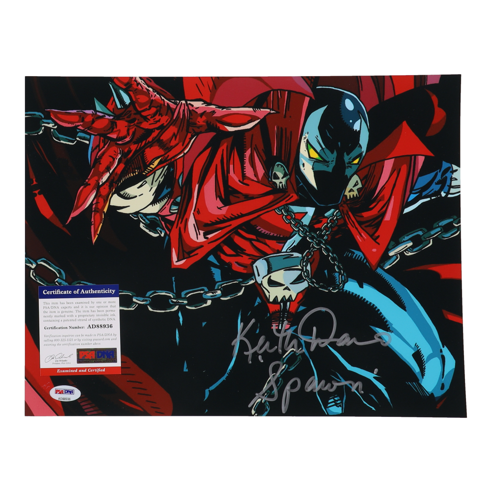 Keith David Signed "Spawn" 11x14 Photo Inscribed "Spawn" (PSA ...