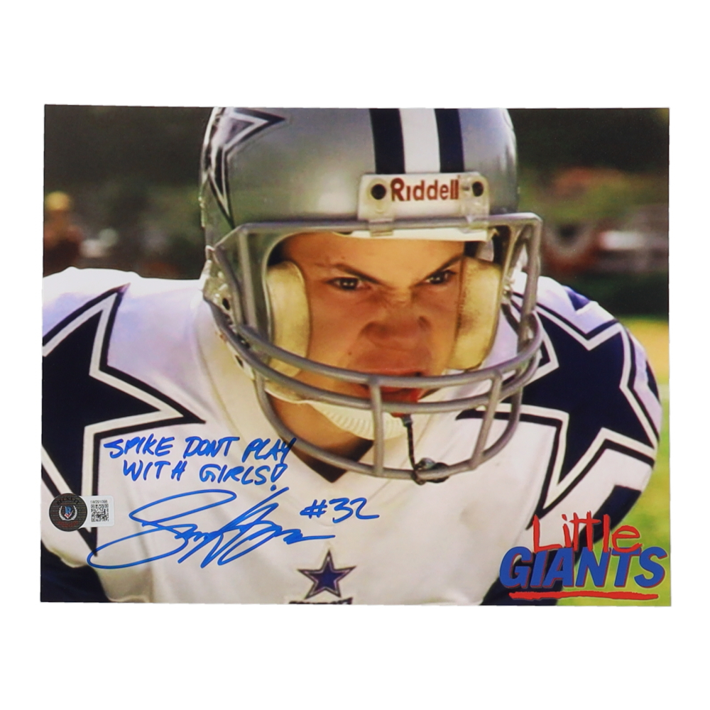 Sam Horrigan Signed "Little Giants" 8x10 Photo Inscribed "Spike Don't ...