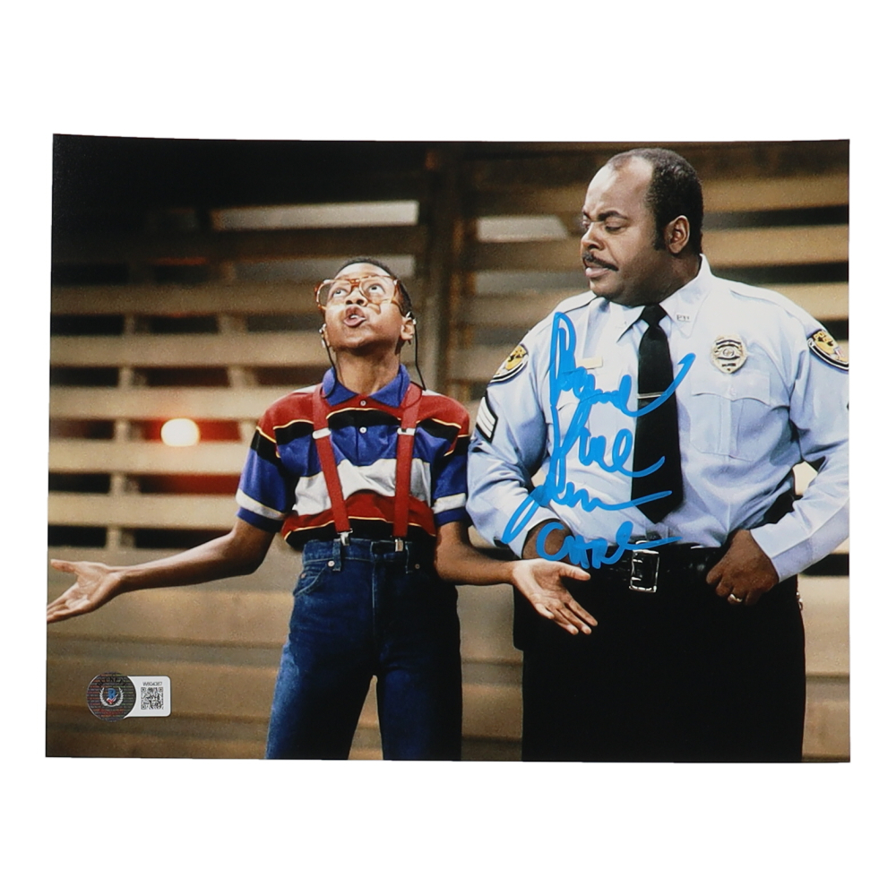 Reginald VelJohnson Signed "Family Matters" 8x10 Photo Inscribed "Carl ...
