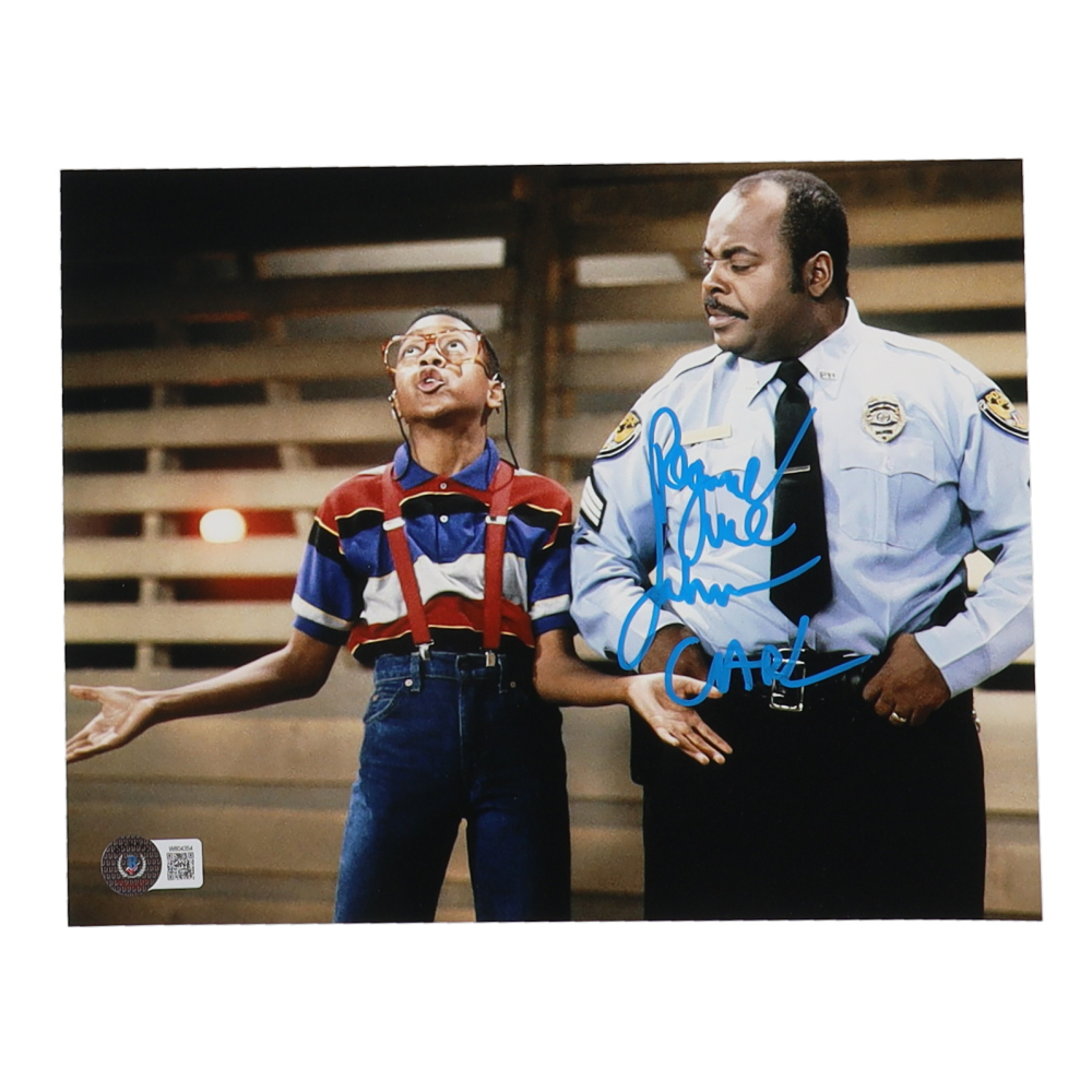 Reginald VelJohnson Signed "Family Matters" 8x10 Photo Inscribed "Carl ...