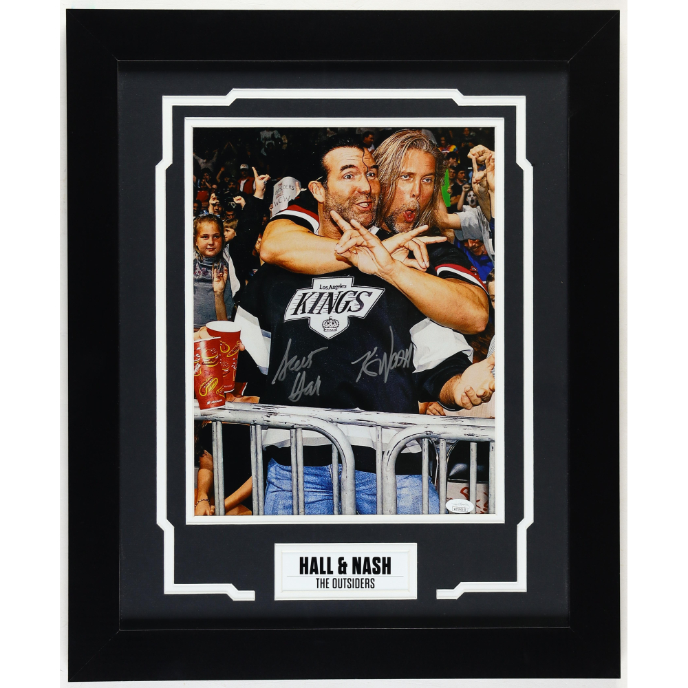Kevin Nash & Scott Hall Signed WWE Custom Framed Photo Display (JSA ...