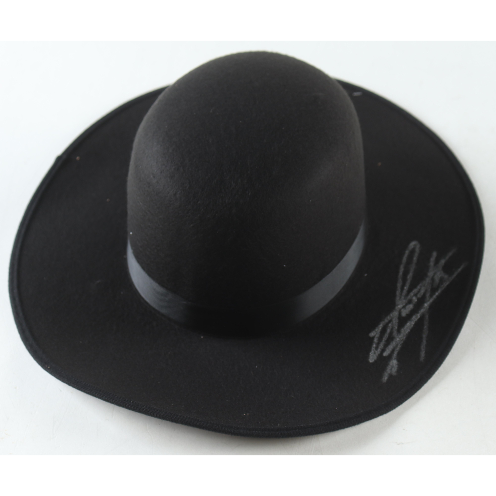The Undertaker Signed Wide Brim Open Crown Hat (JSA) | Pristine Auction