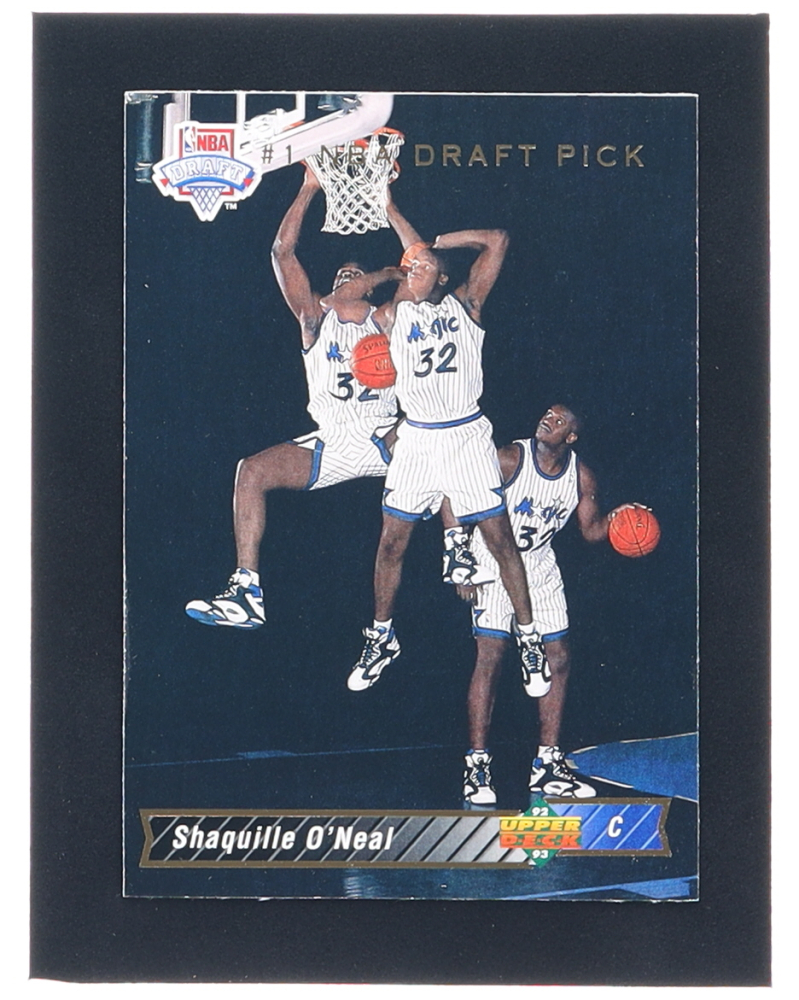 Shaquille O'Neal 1992-93 Upper Deck #1 SP RC / NBA First Draft Pick ...