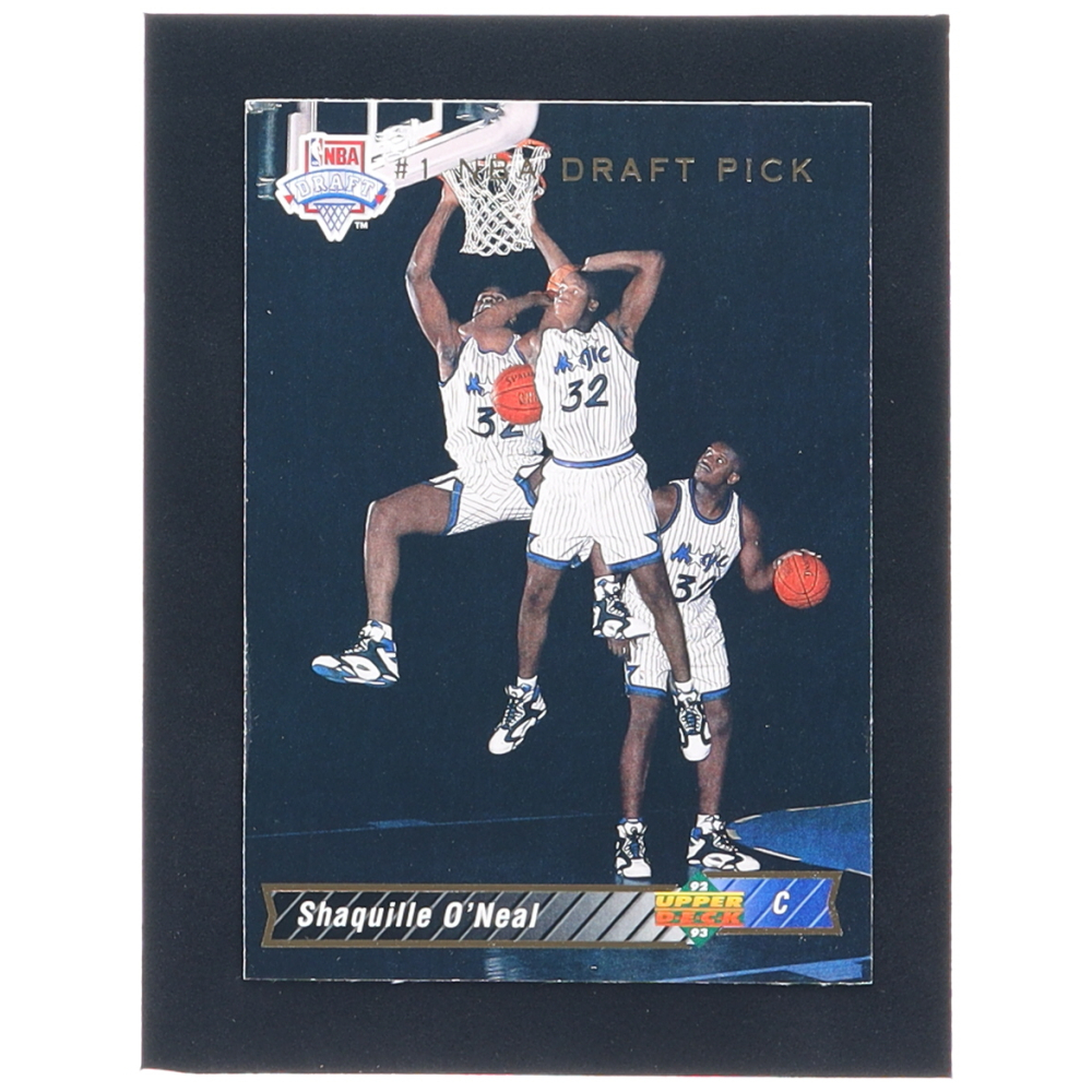 Shaquille O'Neal 1992-93 Upper Deck #1 SP RC / NBA First Draft Pick ...