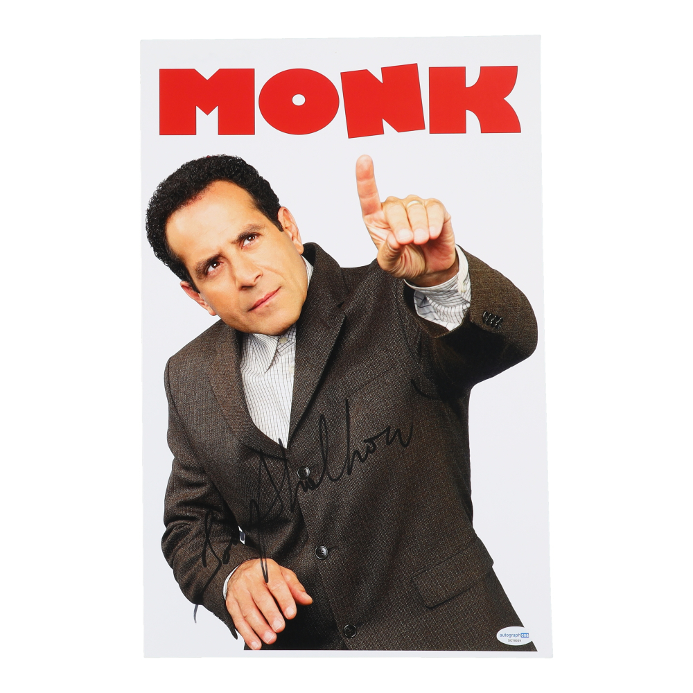 Tony Shalhoub Signed "Monk" 11x17 Photo (AutographCOA) | Pristine Auction