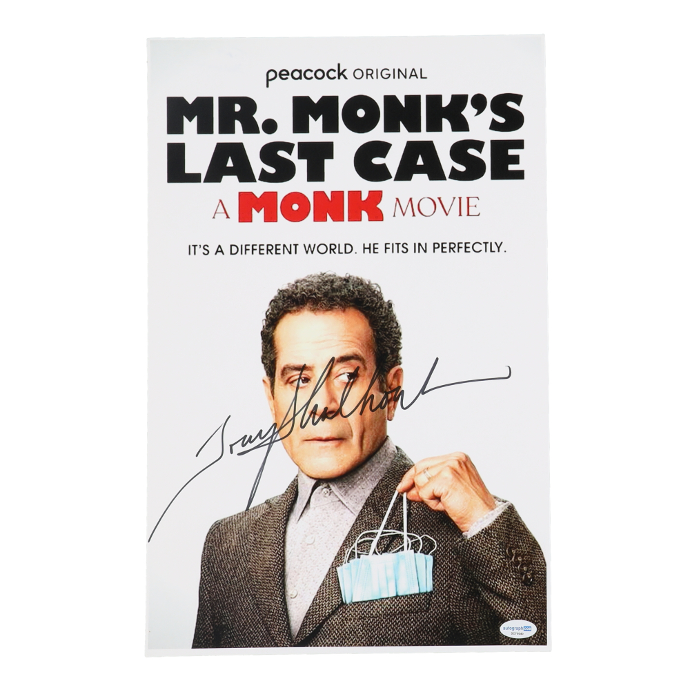 Tony Shalhoub Signed "Monk" 11x17 Photo (AutographCOA) | Pristine Auction