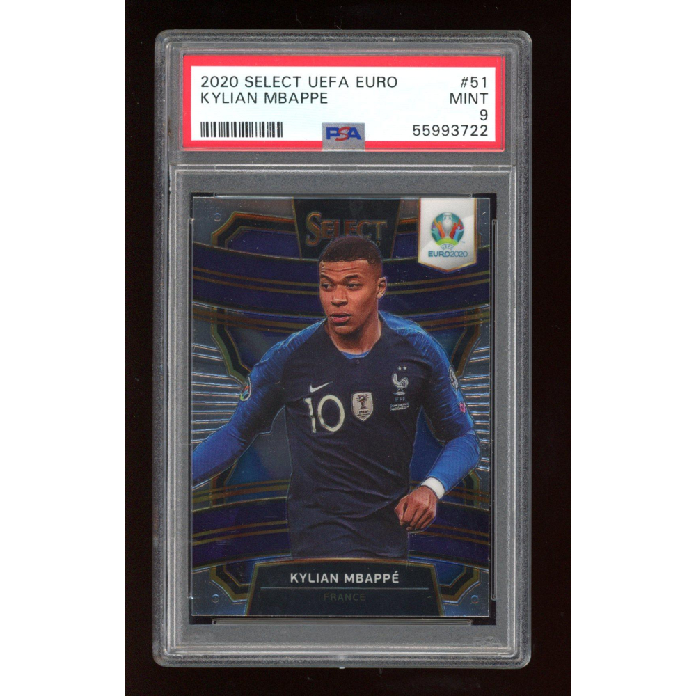 Kylian Mbappe 2020 Select UEFA Euro #51 (PSA 9) | Pristine Auction