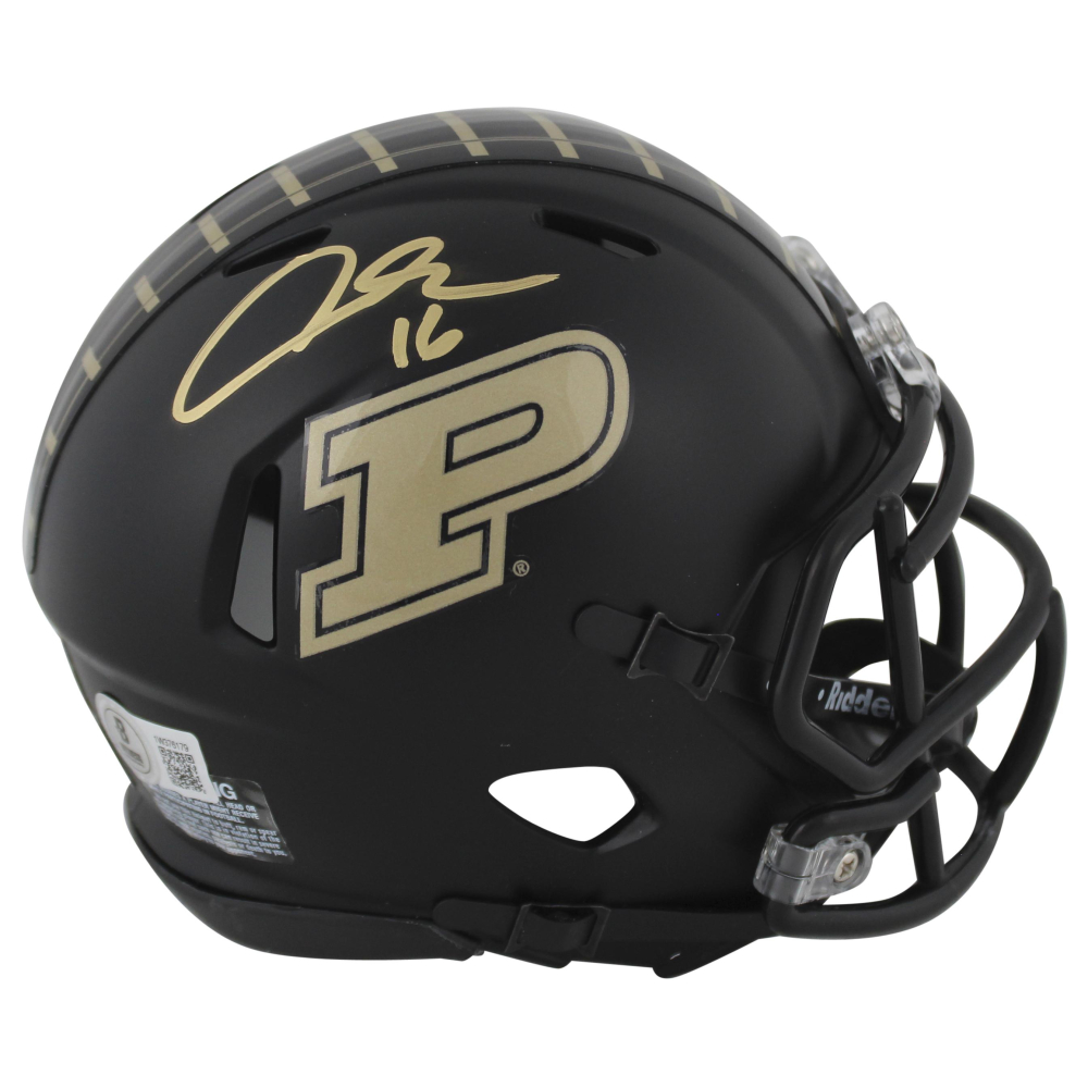Aidan O'Connell Signed Purdue Speed Mini Helmet (Beckett) | Pristine ...