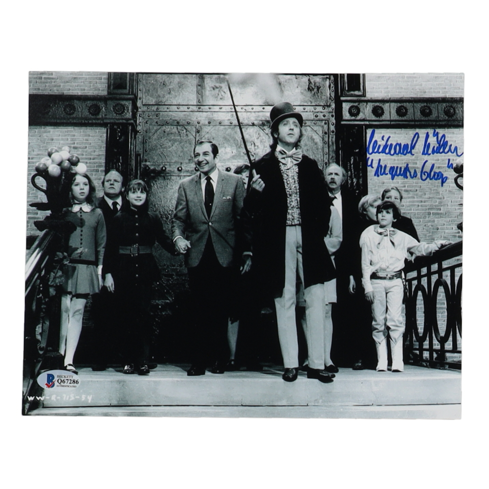 Michael Bollner Signed "Willy Wonka and The Chocolate Factory" 8x10 ...