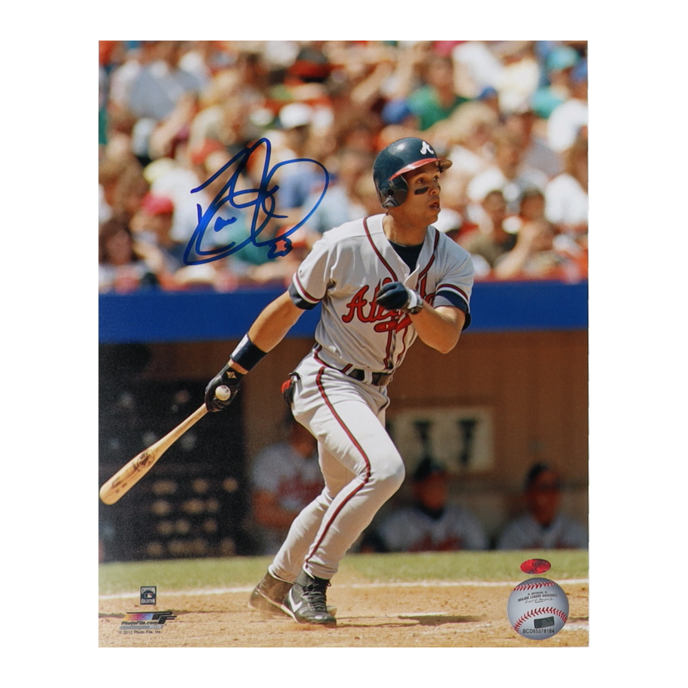 Dave Justice Signed Braves 8x10 Photo (Mead Chasky) | Pristine Auction