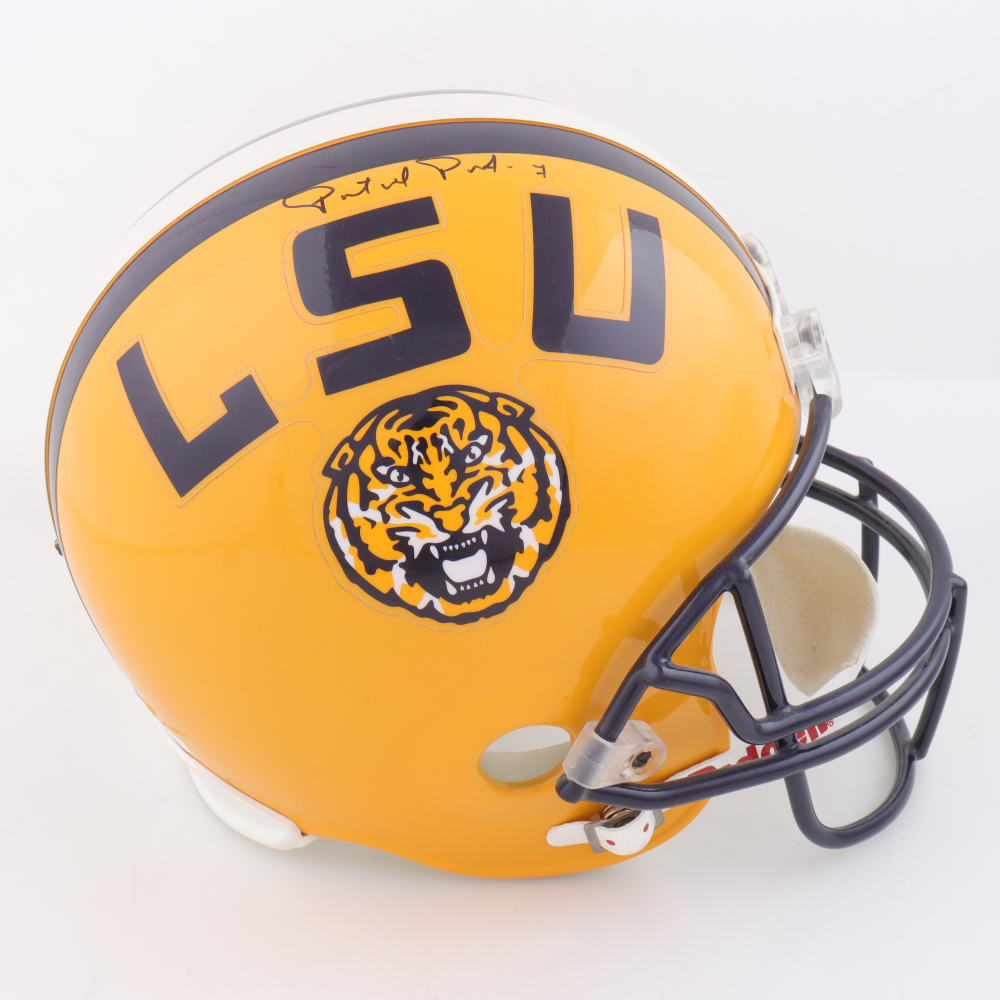 Patrick Peterson Signed LSU Tigers Full-Size Speed Helmet (JSA ...