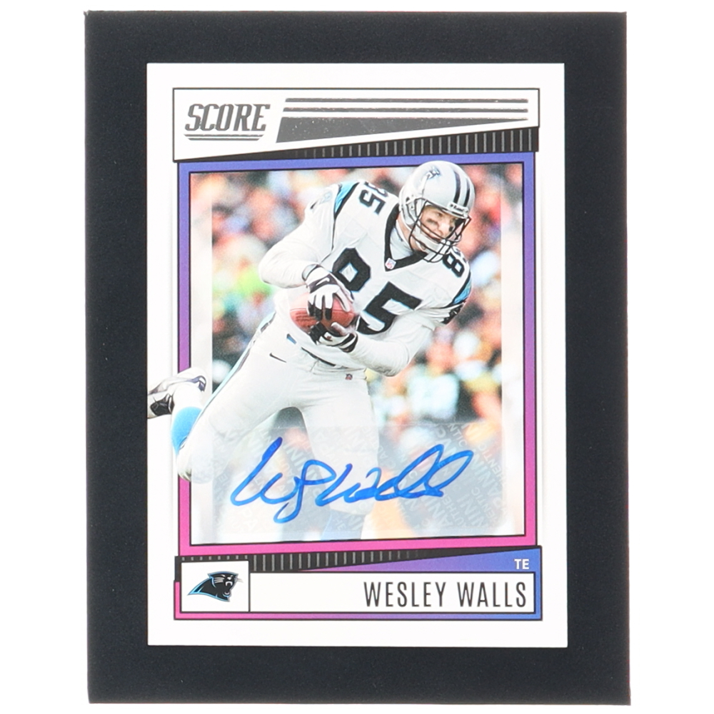 Wesley Walls 2022 Score Signatures #52 | Pristine Auction