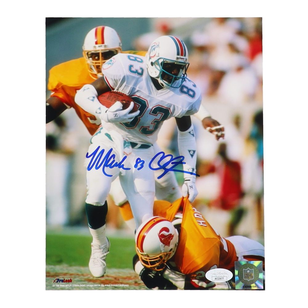 Mark Clayton Signed Dolphins 8x10 Photo (JSA) | Pristine Auction