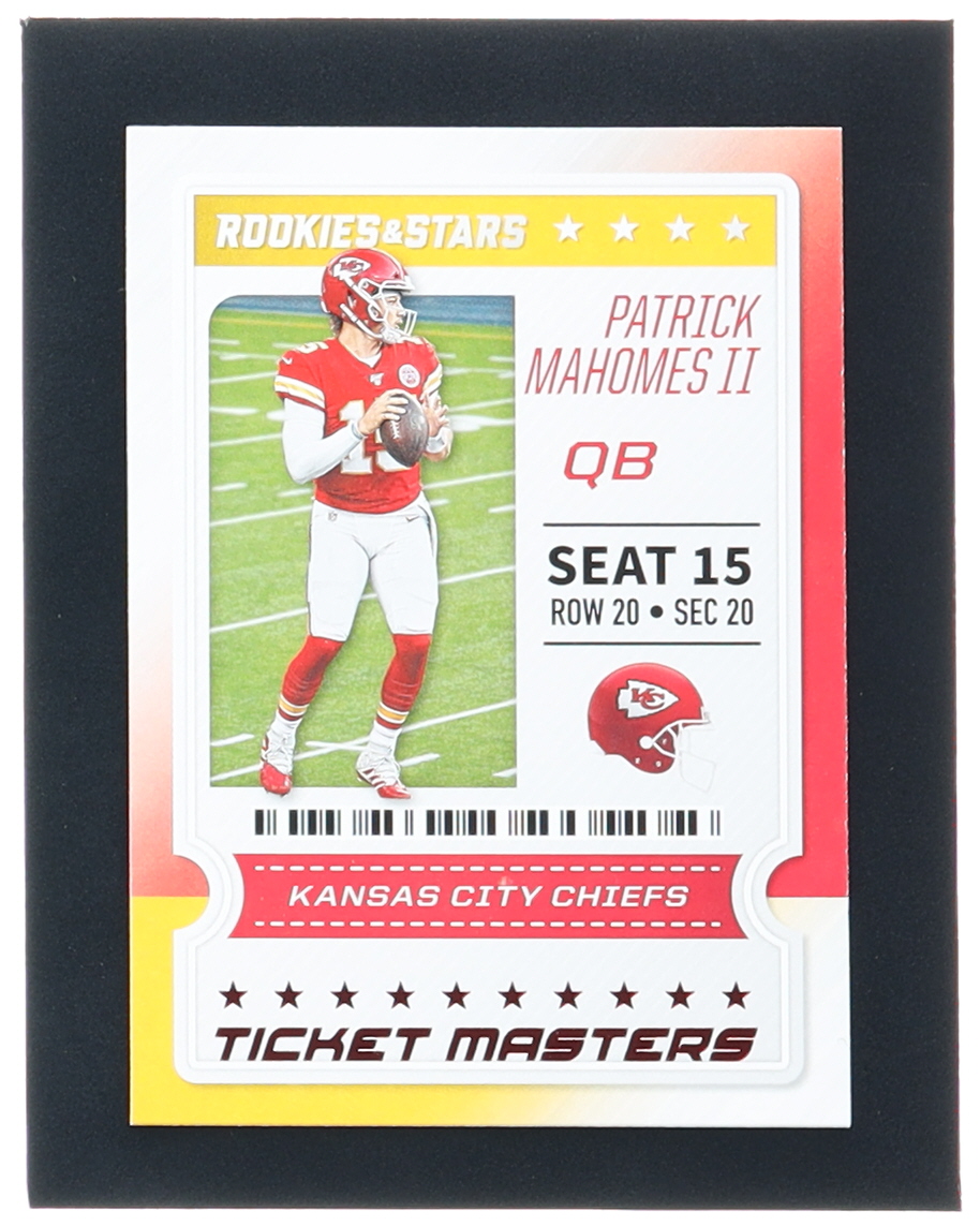 Patrick Mahomes II 2020 Rookies and Stars Ticket Masters #1 | Pristine ...