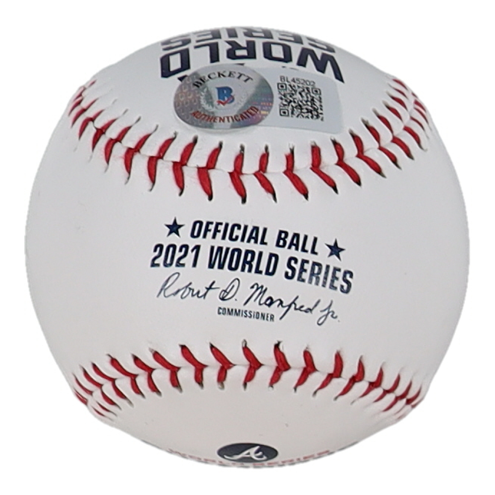 Jorge Soler Signed 2021 World Series Baseball (Beckett) | Pristine Auction