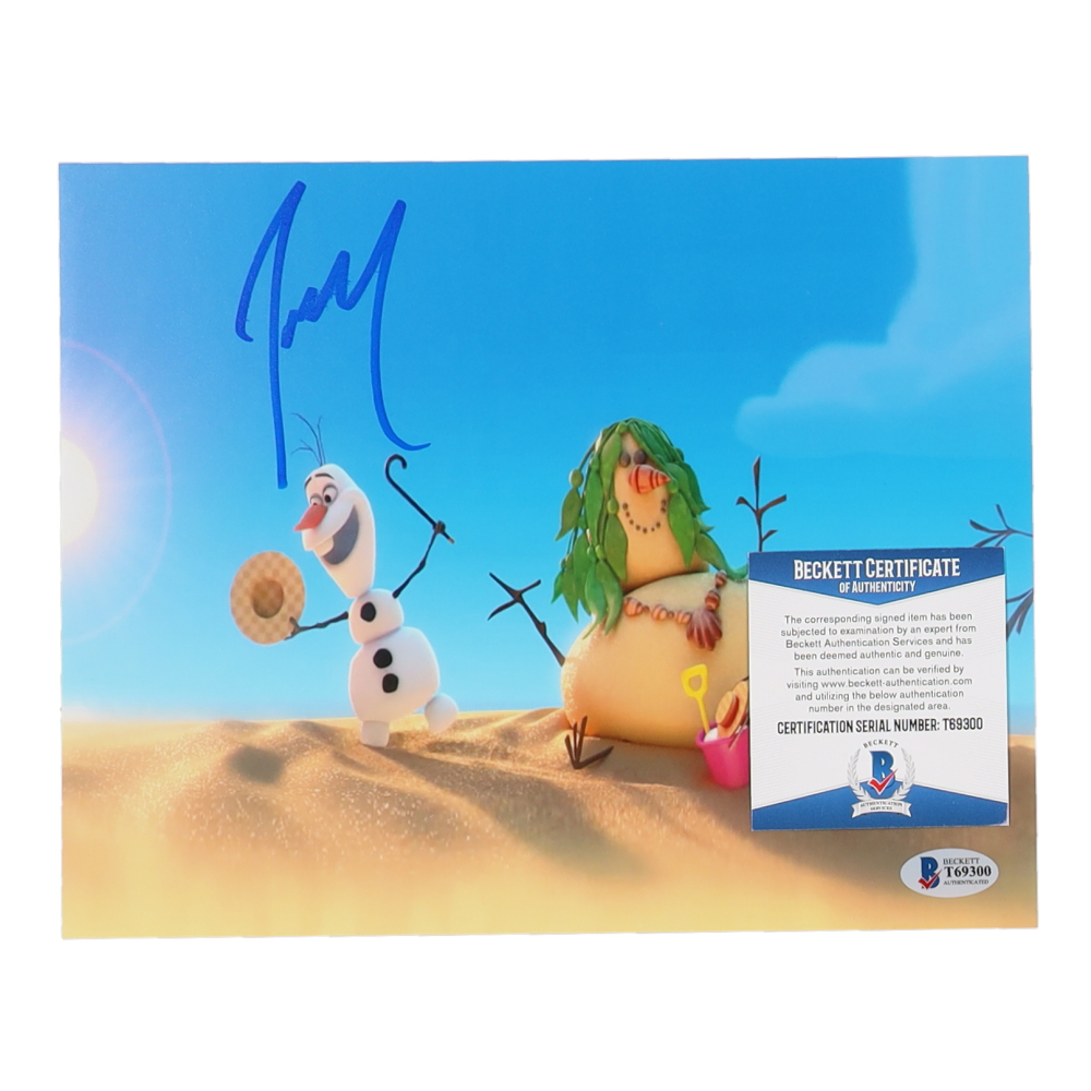 Josh Gad Signed "Frozen" 8x10 Photo (Beckett) | Pristine Auction