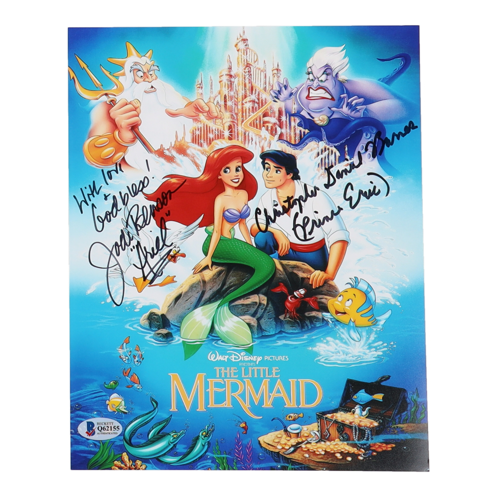 Christopher Daniel Barnes & Jodi Benson Signed "The Little Mermaid ...