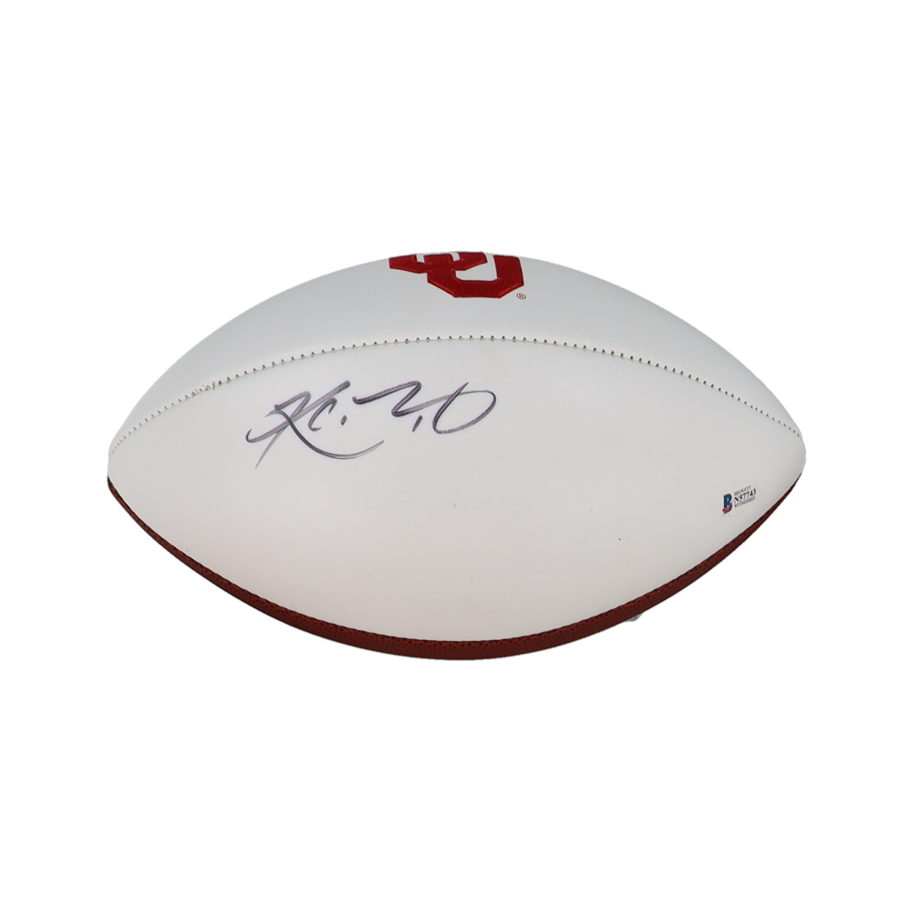 Kyler Murray Signed Oklahoma Sooners Logo Football (Beckett) | Pristine ...